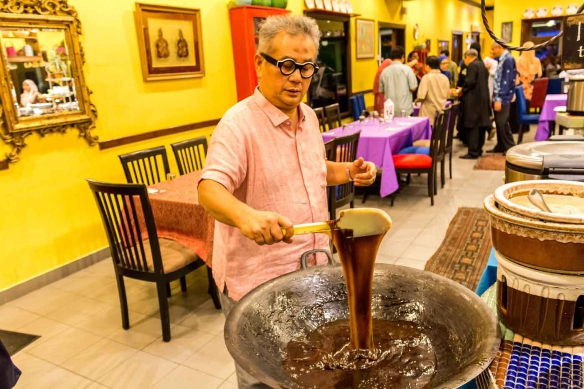 Restaurante Rebung Chef Ismail: Comida típica em Kuala Lumpur